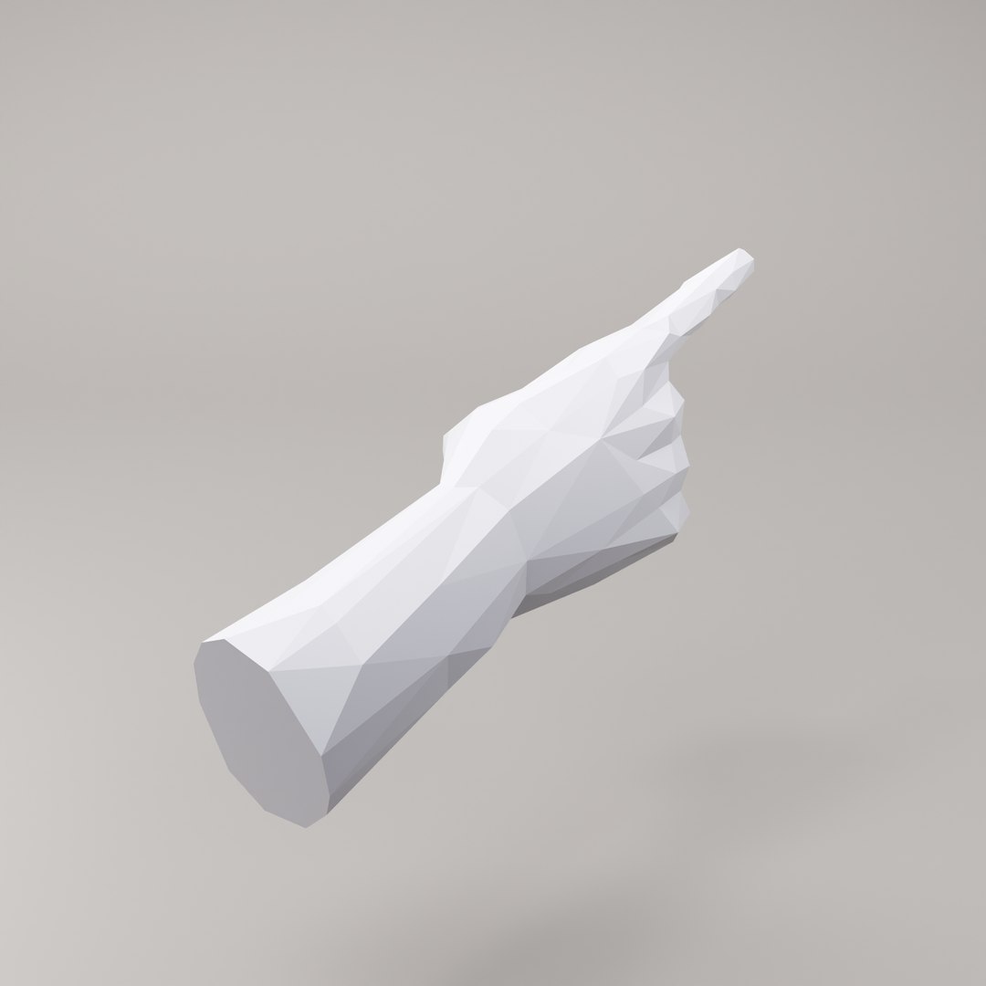 3D Hand Finger Counting 1 Low Poly - TurboSquid 2352905