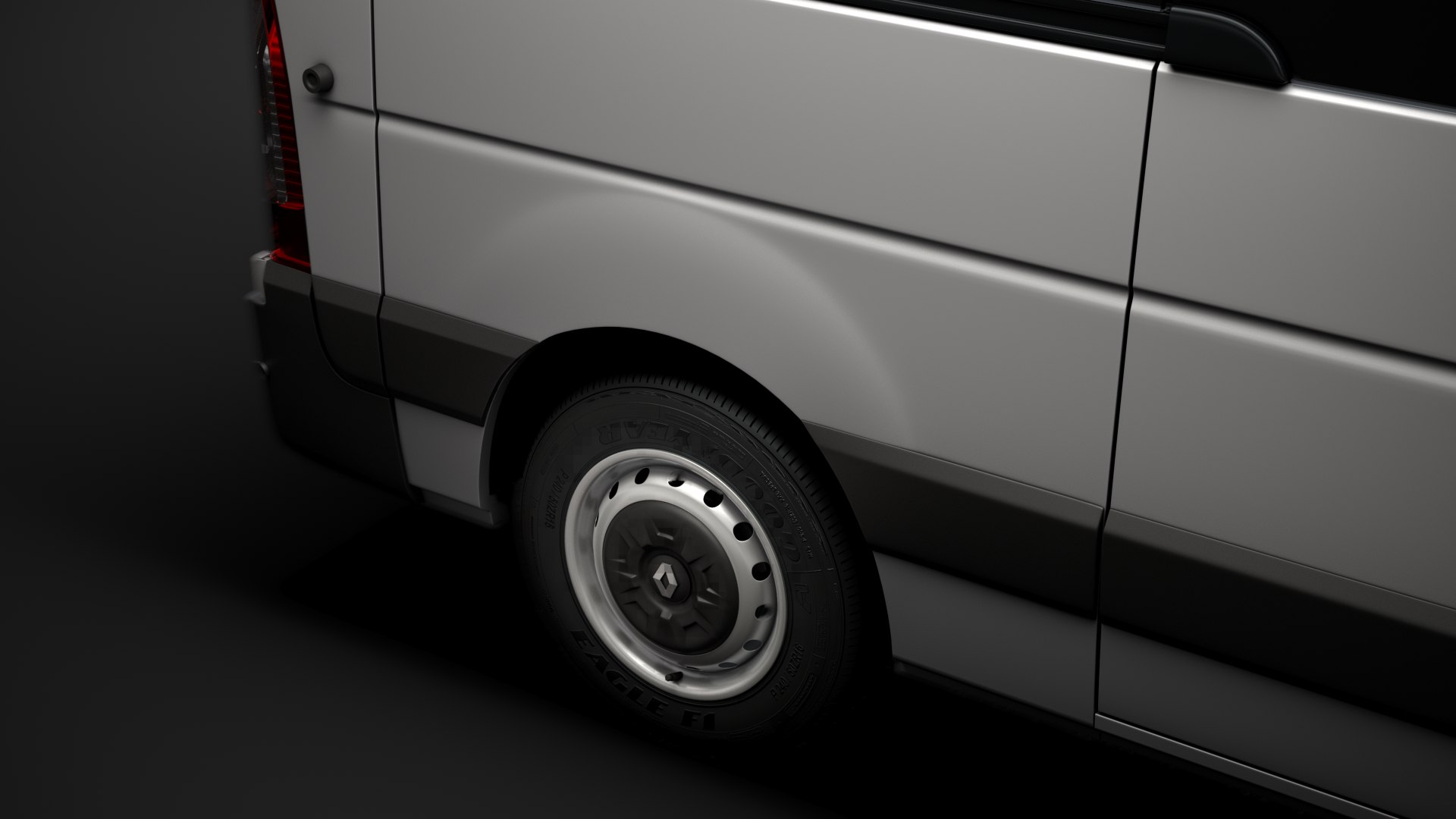 3D Renault Master L2h1 Windowvan Model - TurboSquid 1501759
