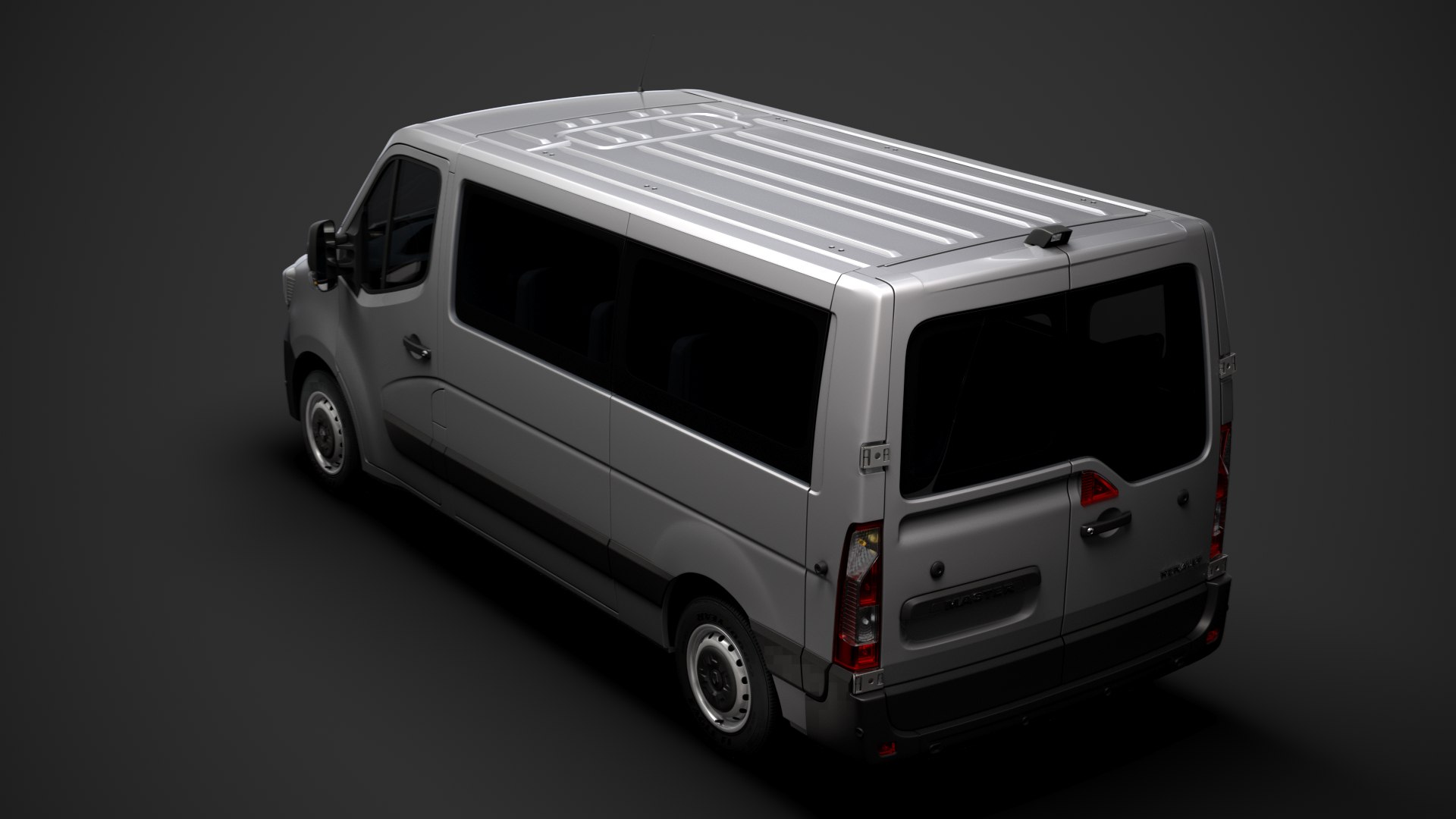 3D Renault Master L2h1 Windowvan Model - TurboSquid 1501759