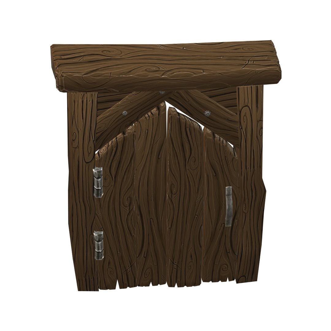 Modular Door Model - TurboSquid 2396693