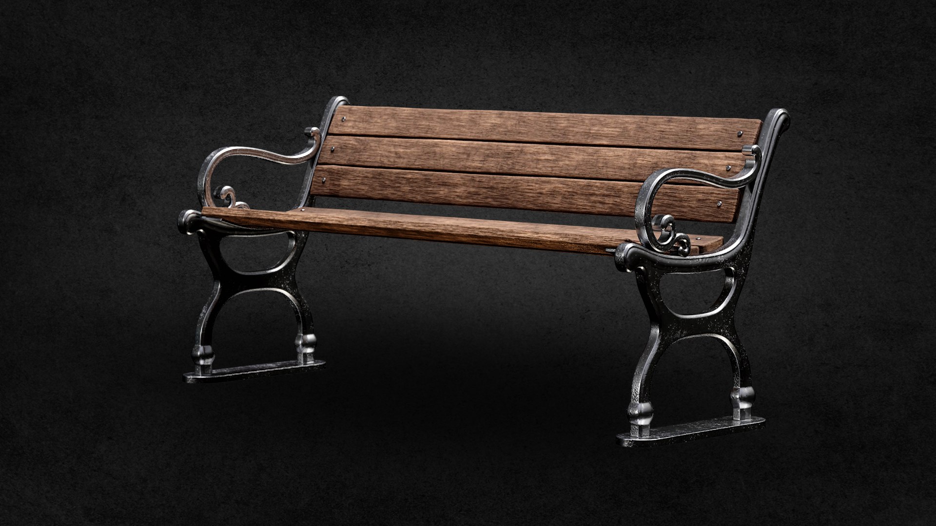 10 Street Bench Base Mesh Vol 01 3D Model - TurboSquid 2127380