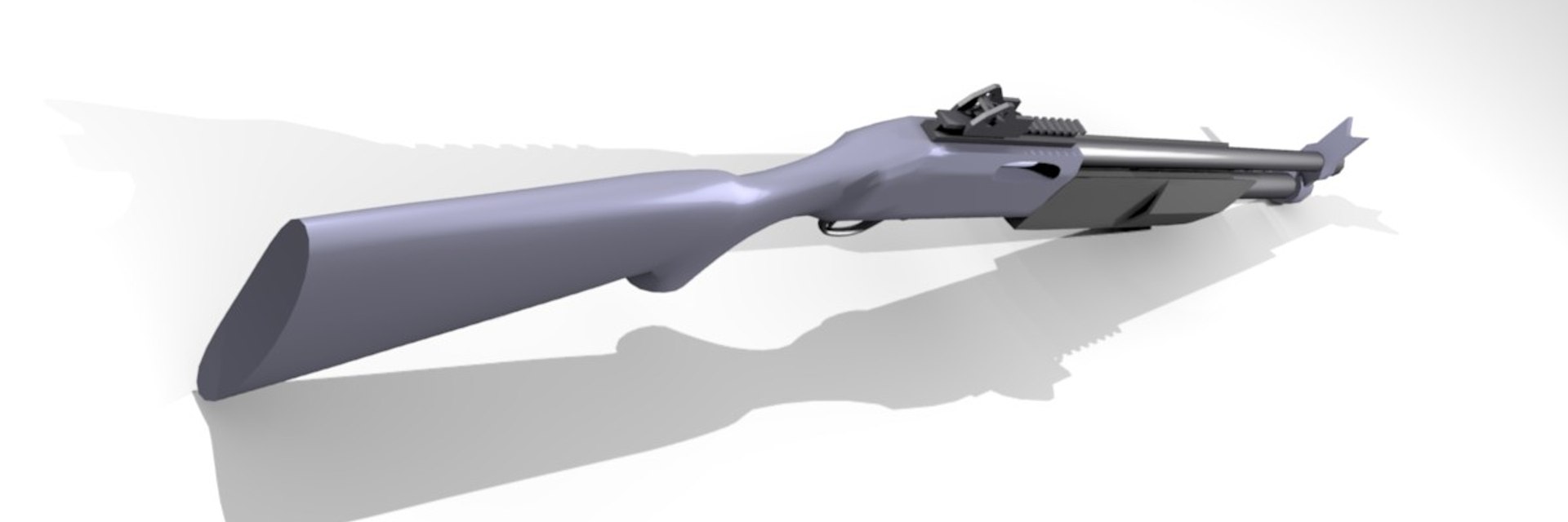 Fabarm Sdass Tactical Shotgun 3d 3ds