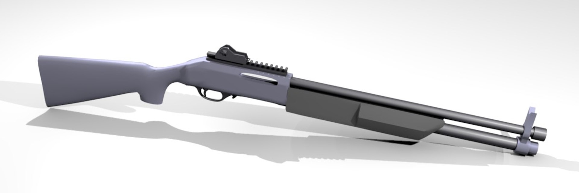 Fabarm Sdass Tactical Shotgun 3d 3ds