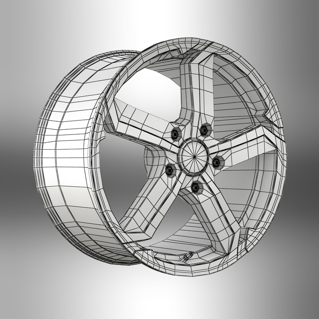 rim 3d obj