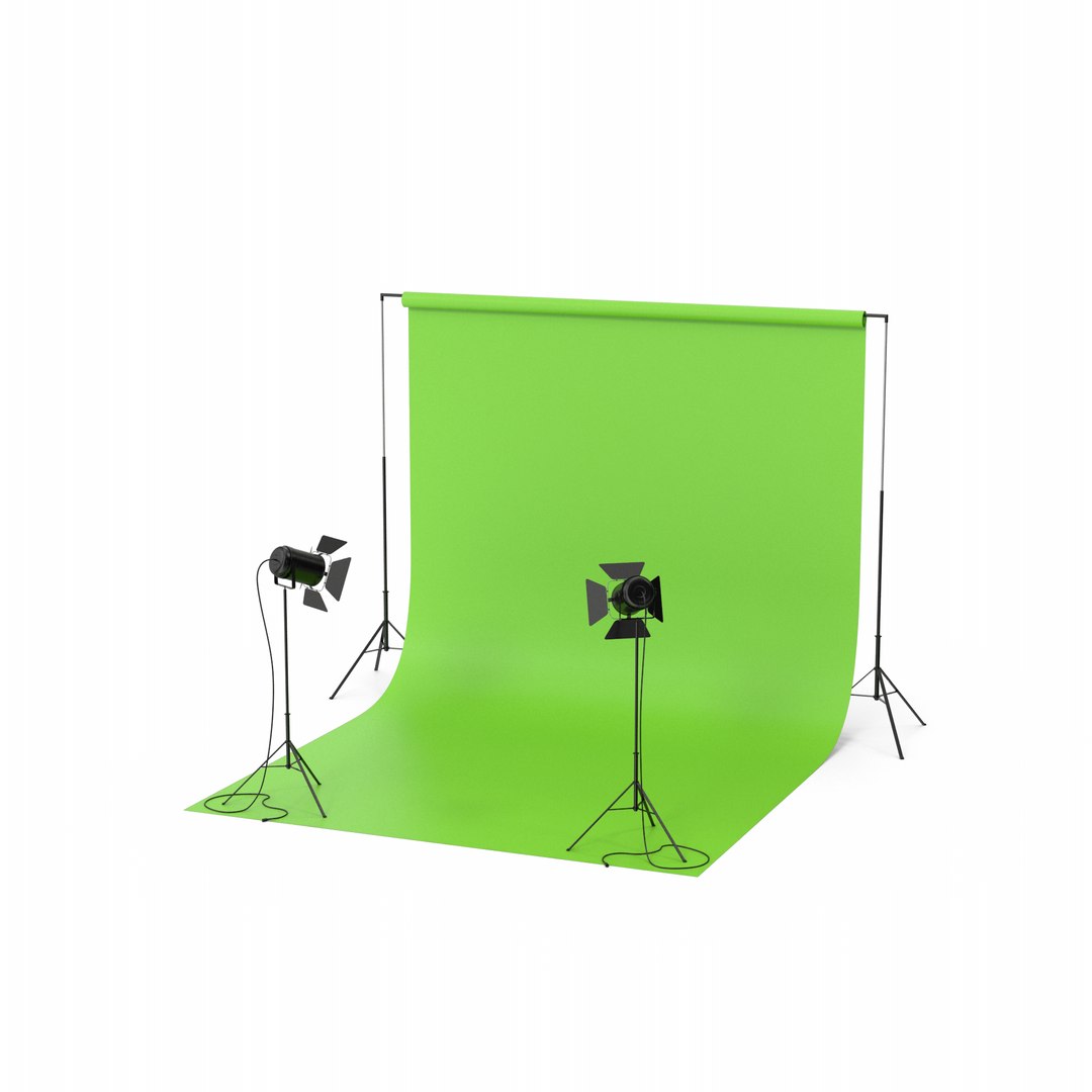 Studio Set 3D Model - TurboSquid 2214427