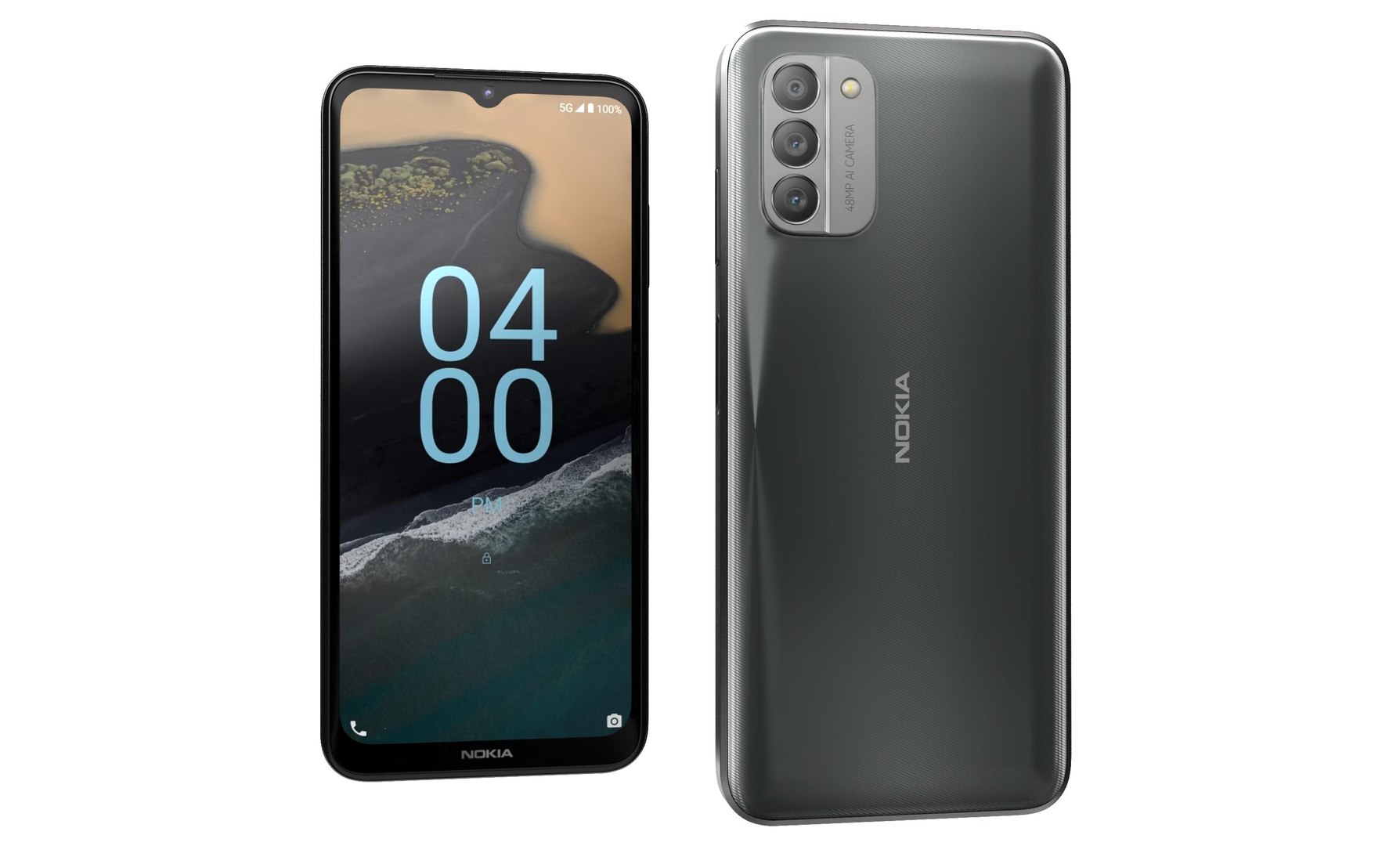 Nokia G400 5G Meteor Grey 3D Model - TurboSquid 1960684