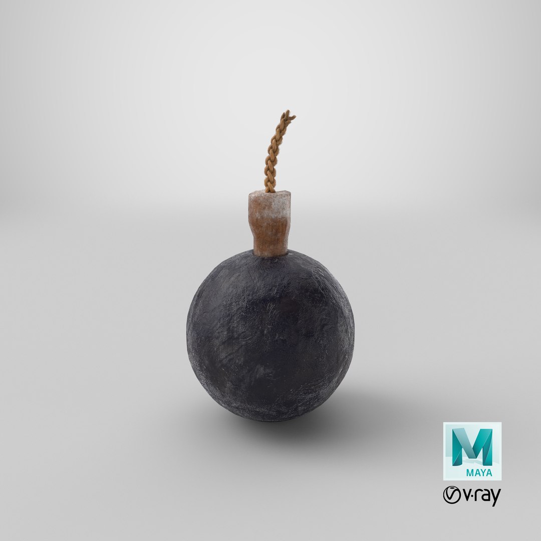 Bomb 02 3D - TurboSquid 1182141