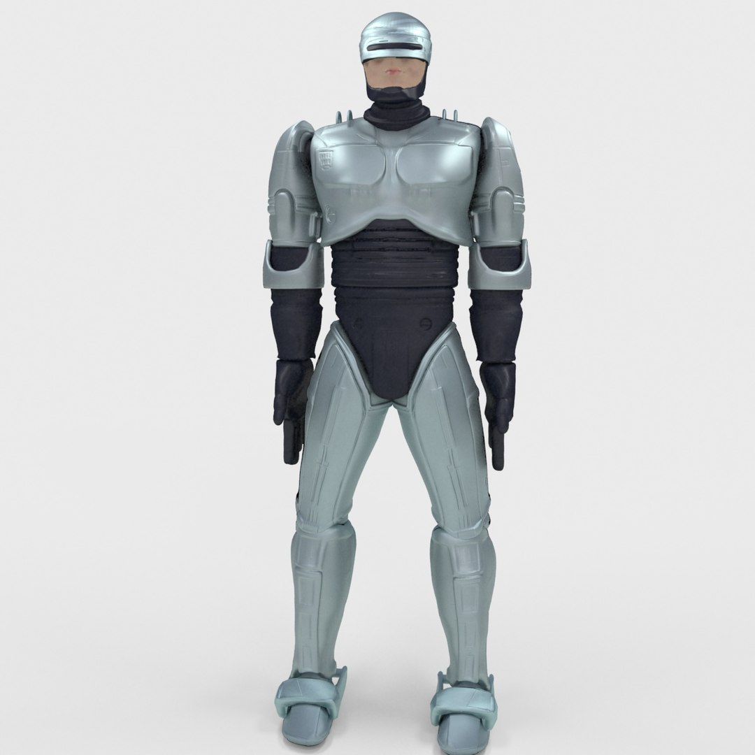 3D Robo Cop Model - TurboSquid 1162322