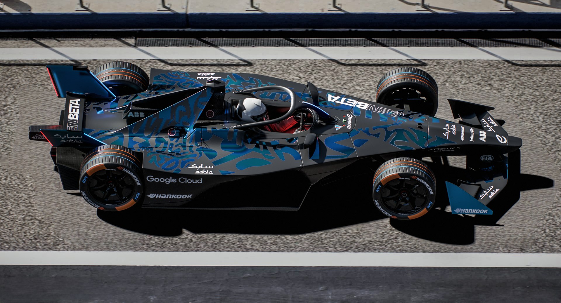 GENBETA Formula E Season 2025 Race Car 3D - TurboSquid 2184773
