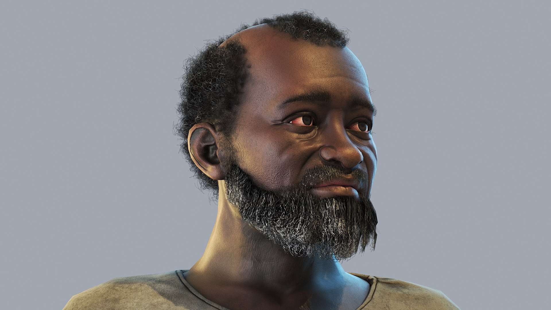 3D model Homeless person Steeve - TurboSquid 1897474