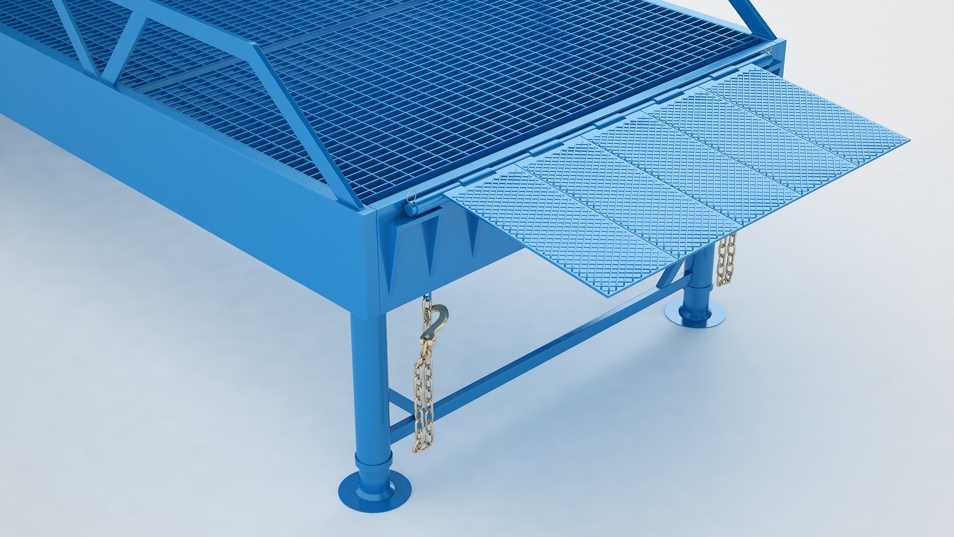 Used Portable Loading Ramp 04 3D Model - TurboSquid 1839337