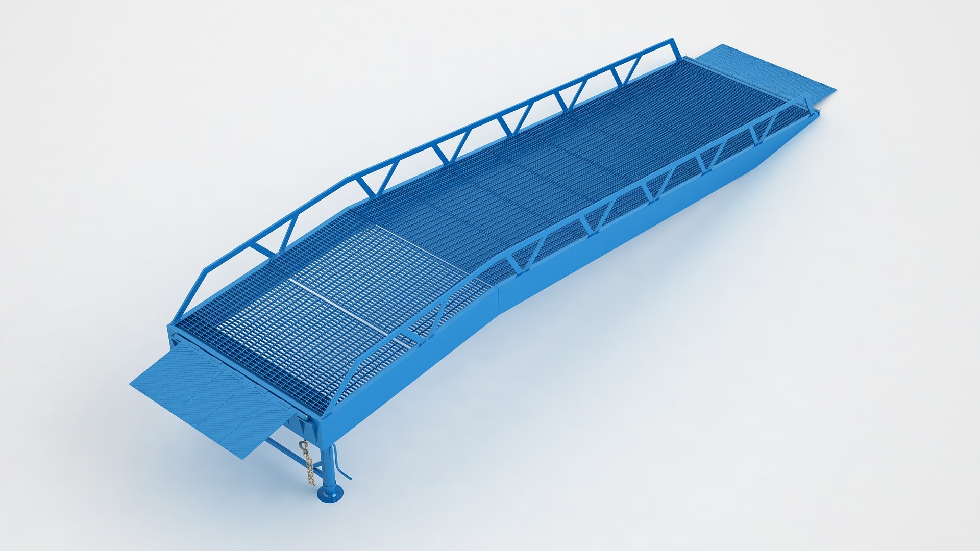 Used Portable Loading Ramp 04 3D Model - TurboSquid 1839337