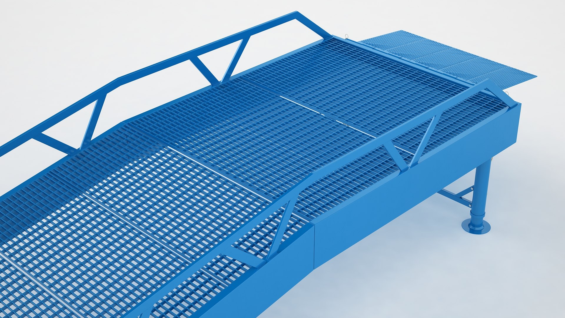 Used Portable Loading Ramp 04 3D Model - TurboSquid 1839337