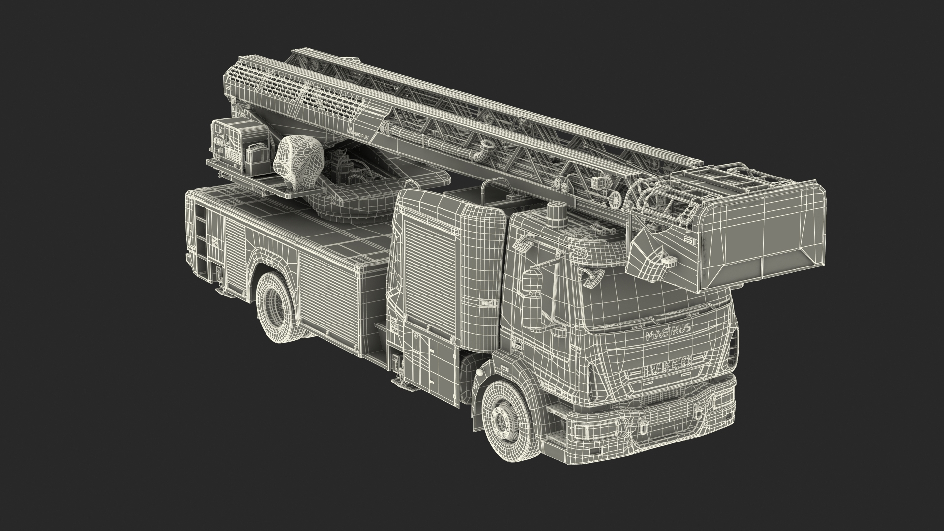 Ff160 magirus truck rigged 3D model - TurboSquid 1710071