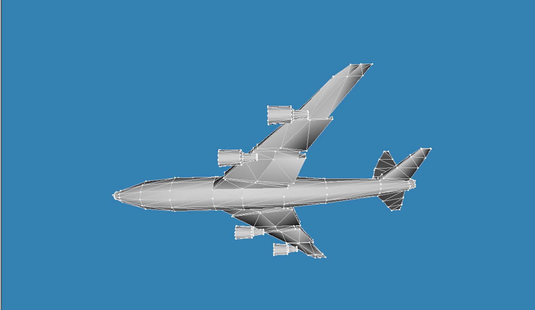 Free Plane 3d Model
