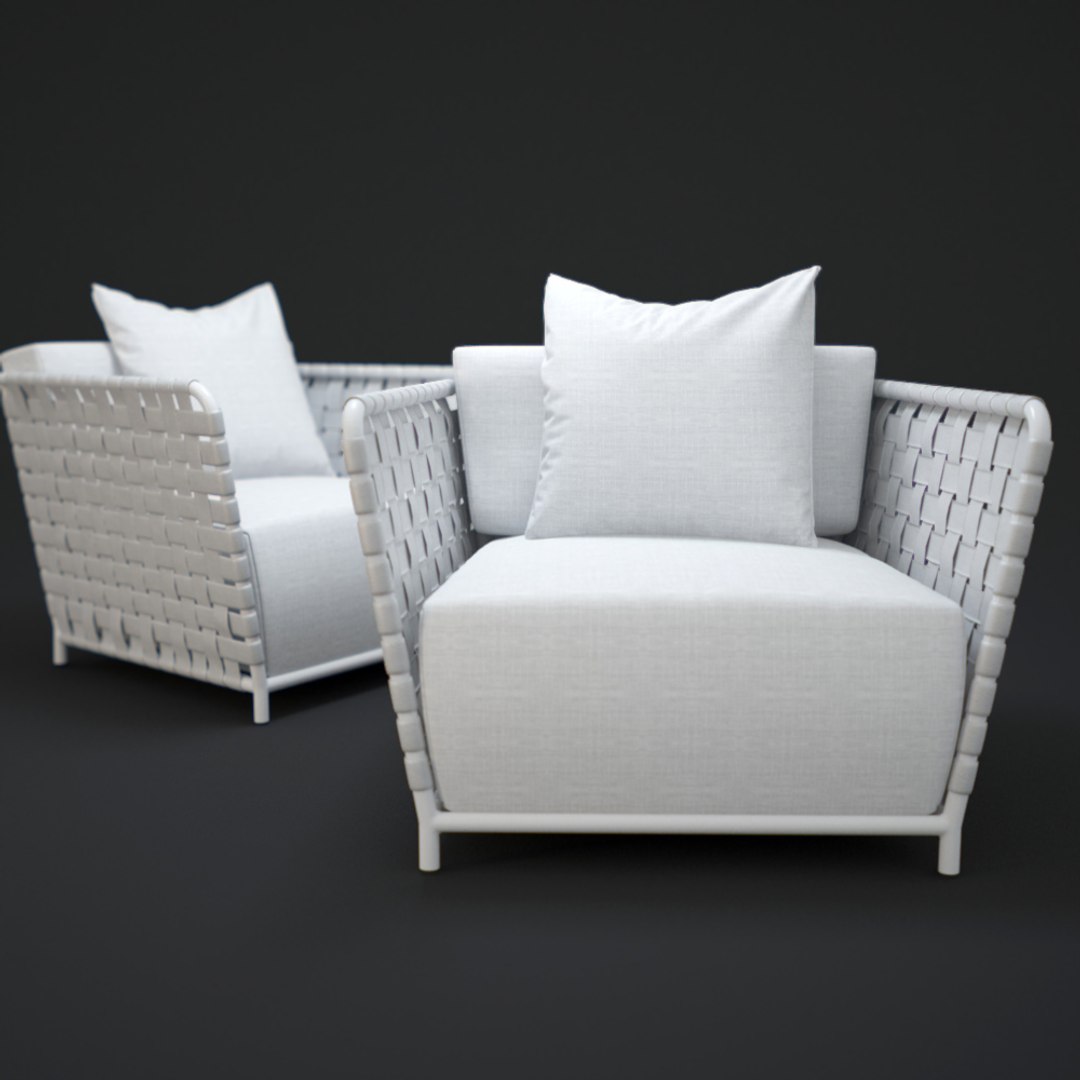 3d Model Inout-801-fw-chair