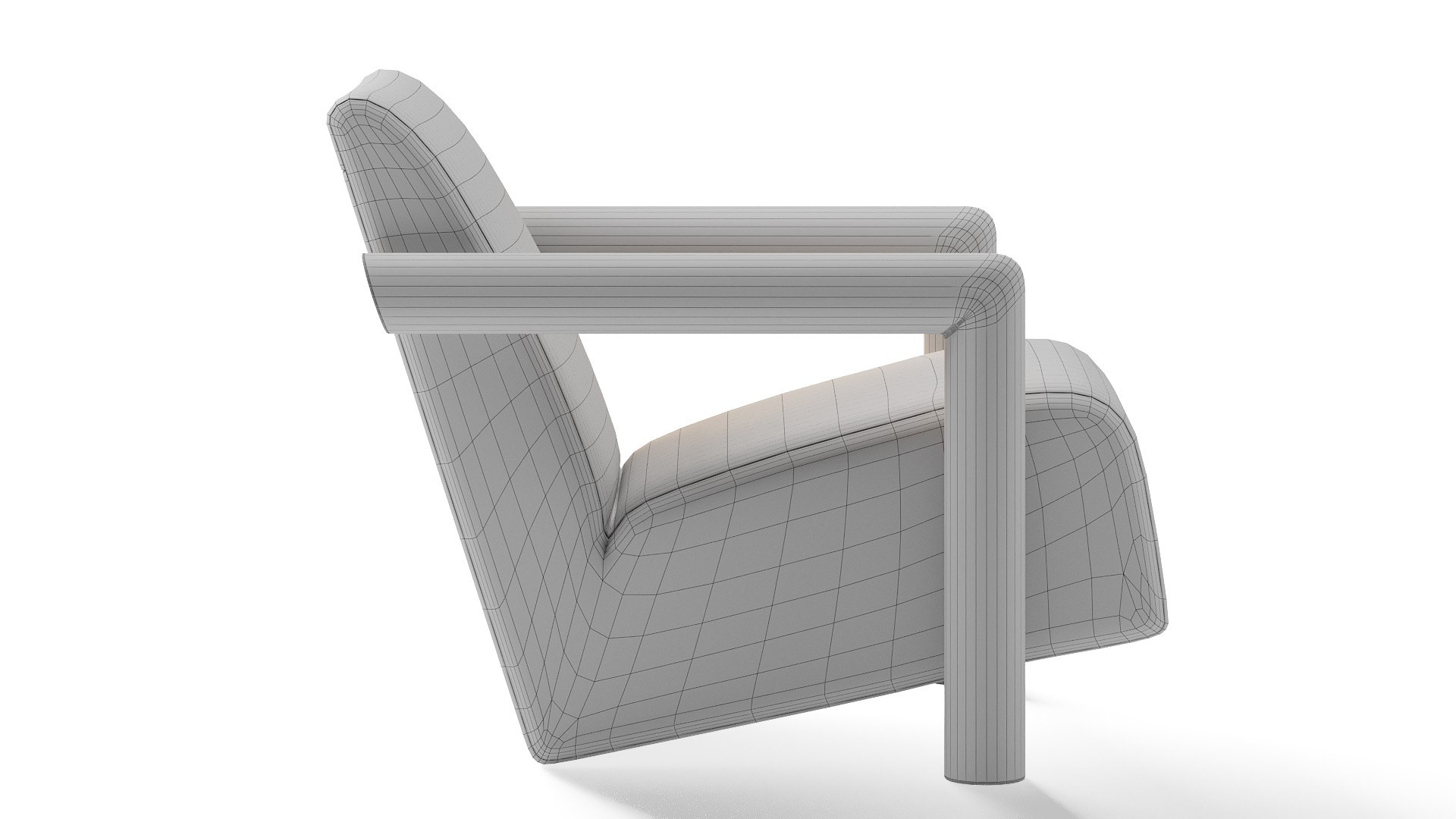 Ford Fabric Chair 3D Model - TurboSquid 2092061