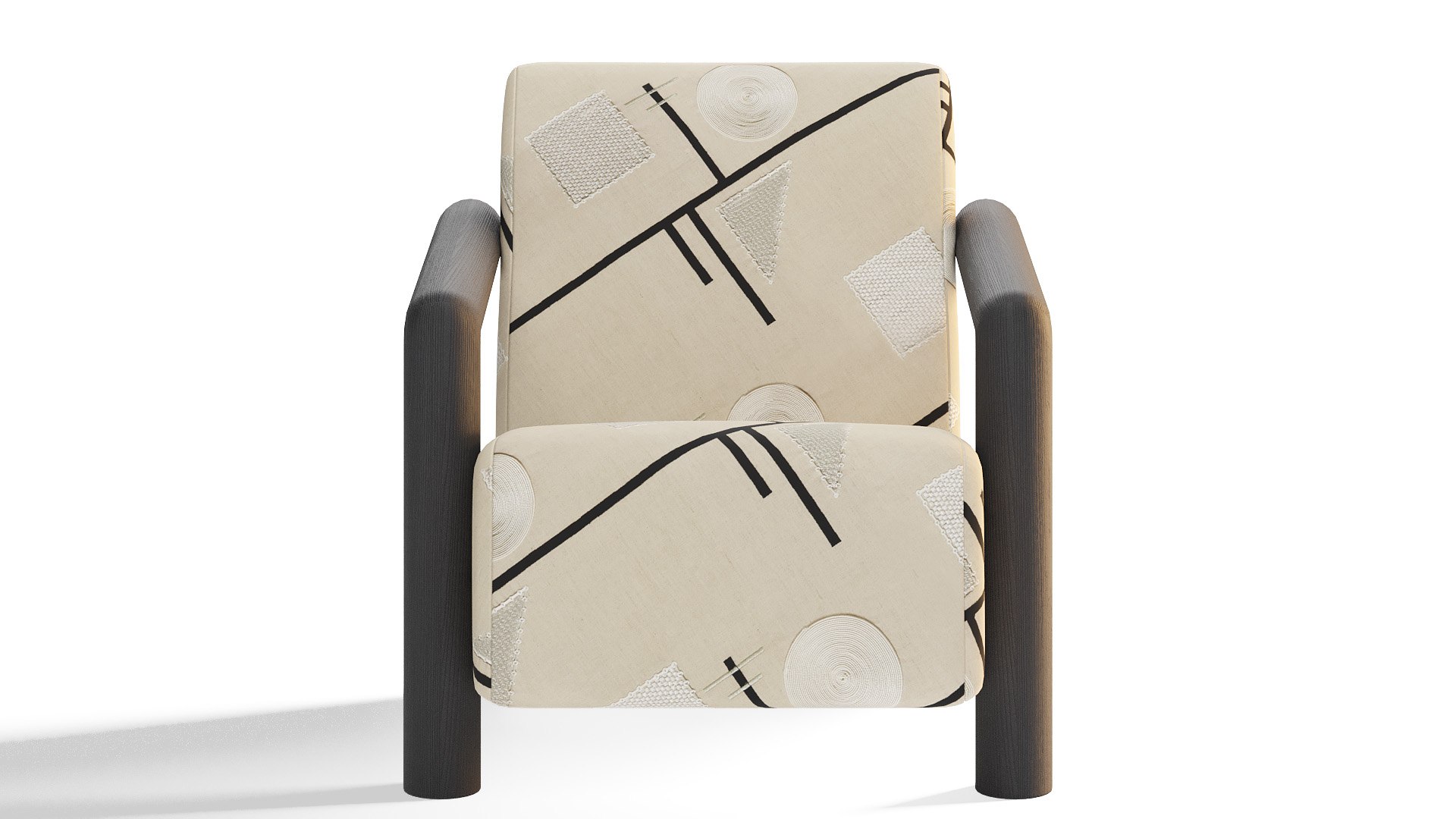 Ford Fabric Chair 3D Model - TurboSquid 2092061