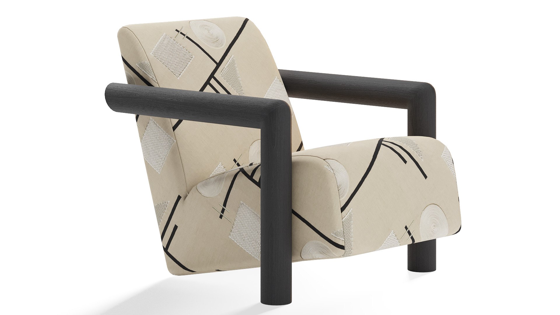 Ford Fabric Chair 3D Model - TurboSquid 2092061