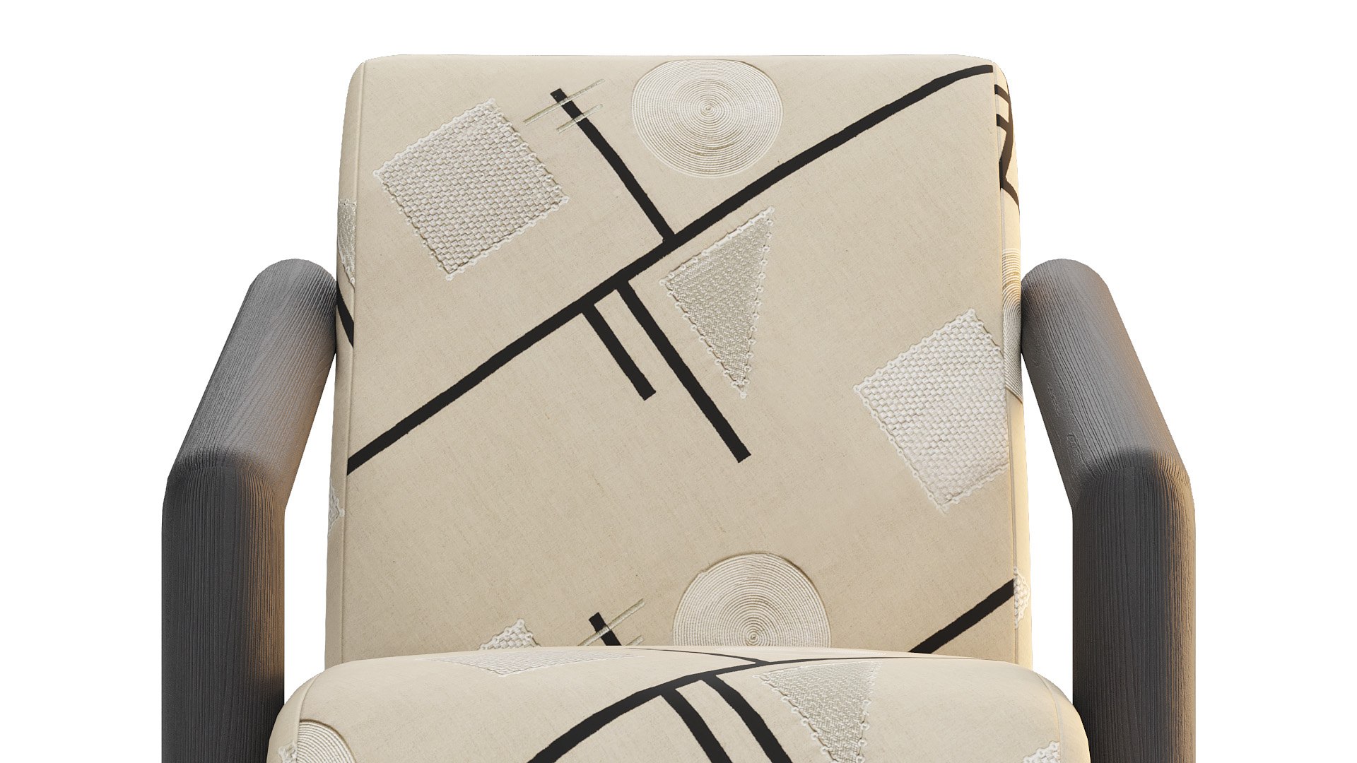 Ford Fabric Chair 3D Model - TurboSquid 2092061