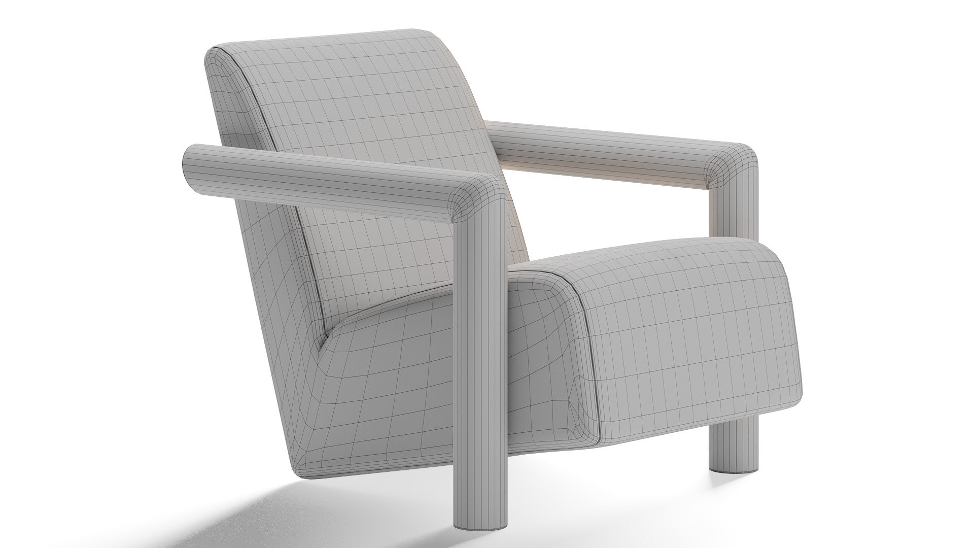 Ford Fabric Chair 3D Model - TurboSquid 2092061