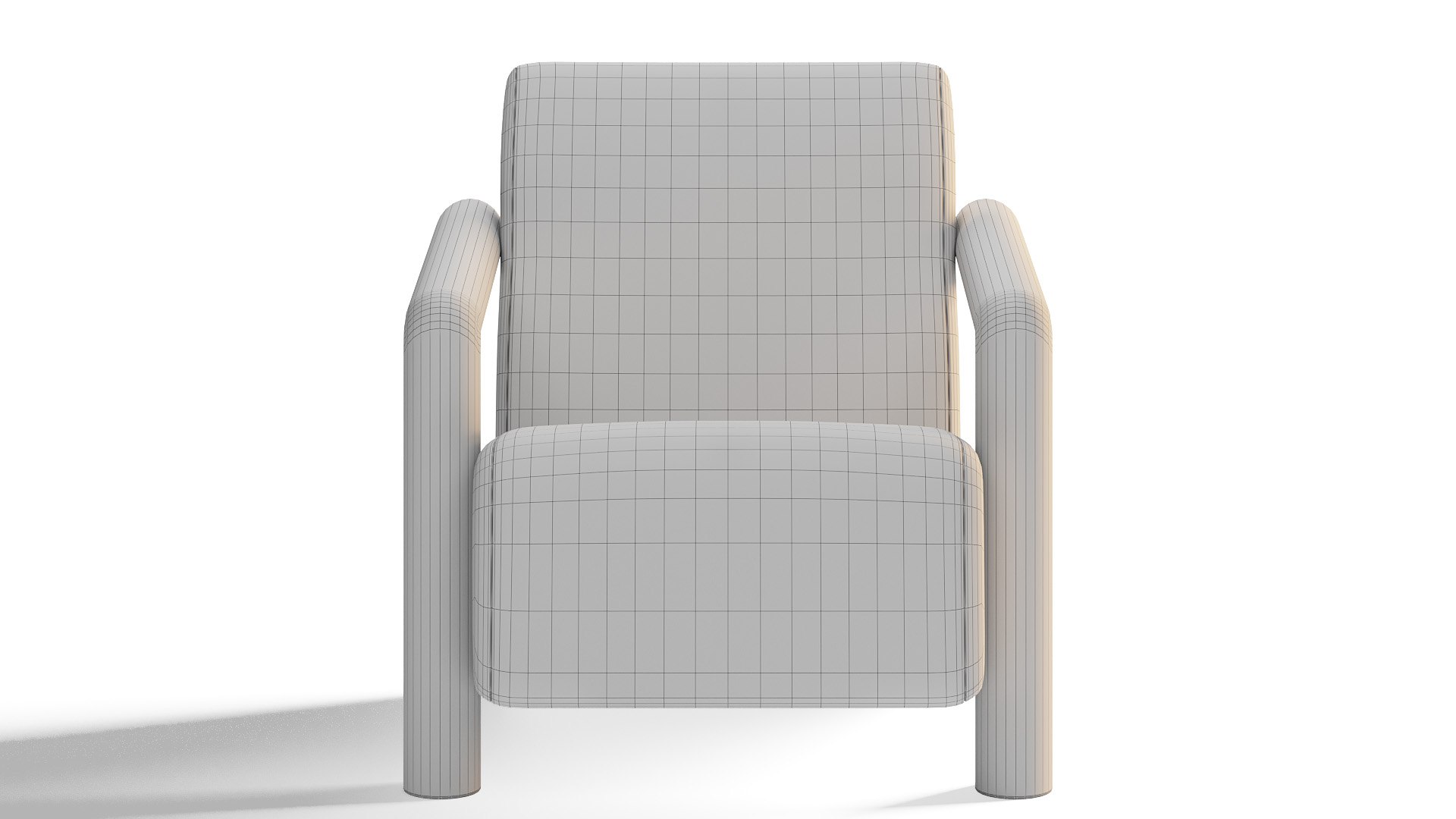 Ford Fabric Chair 3D Model - TurboSquid 2092061