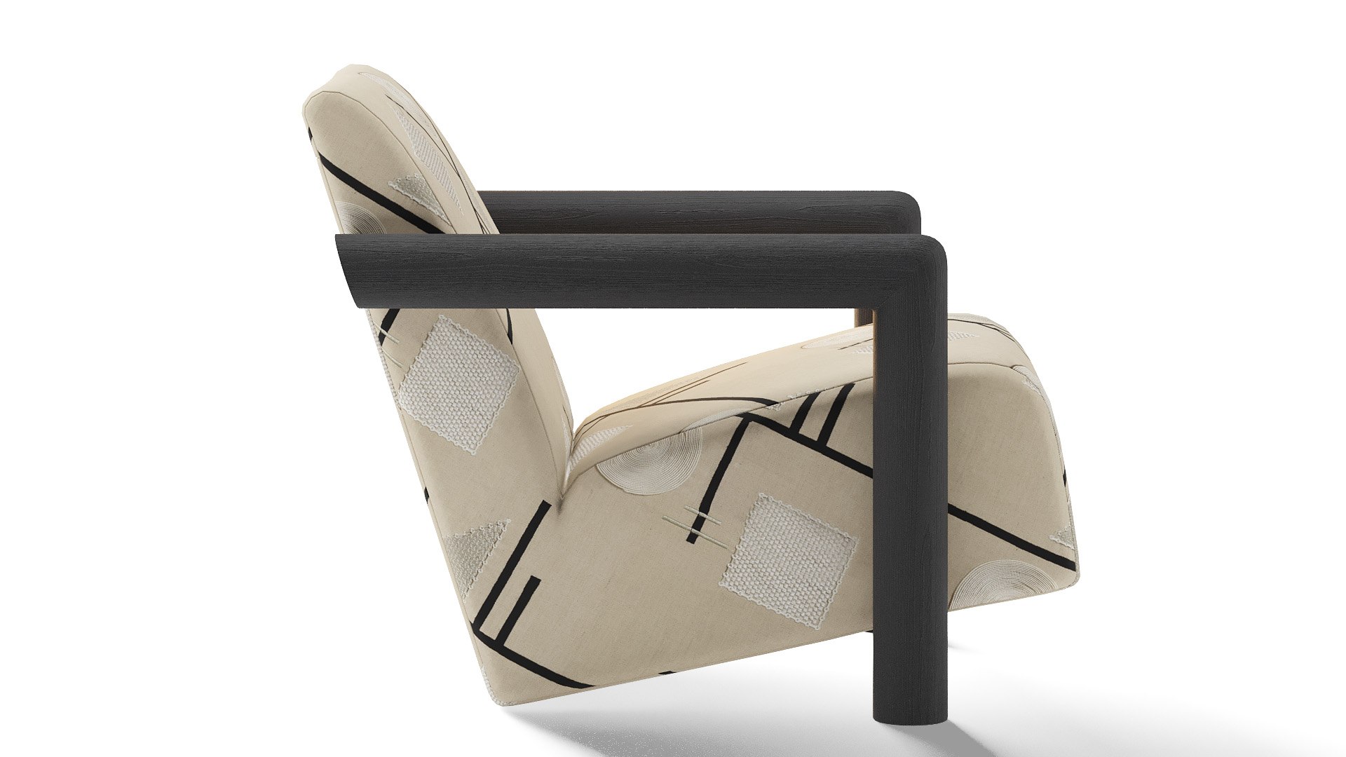 Ford Fabric Chair 3D Model - TurboSquid 2092061