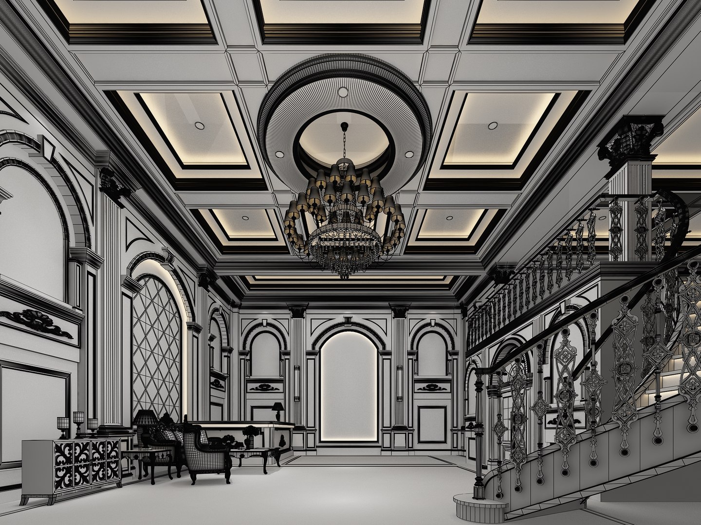 3D Lobby 12 Model - TurboSquid 2272366