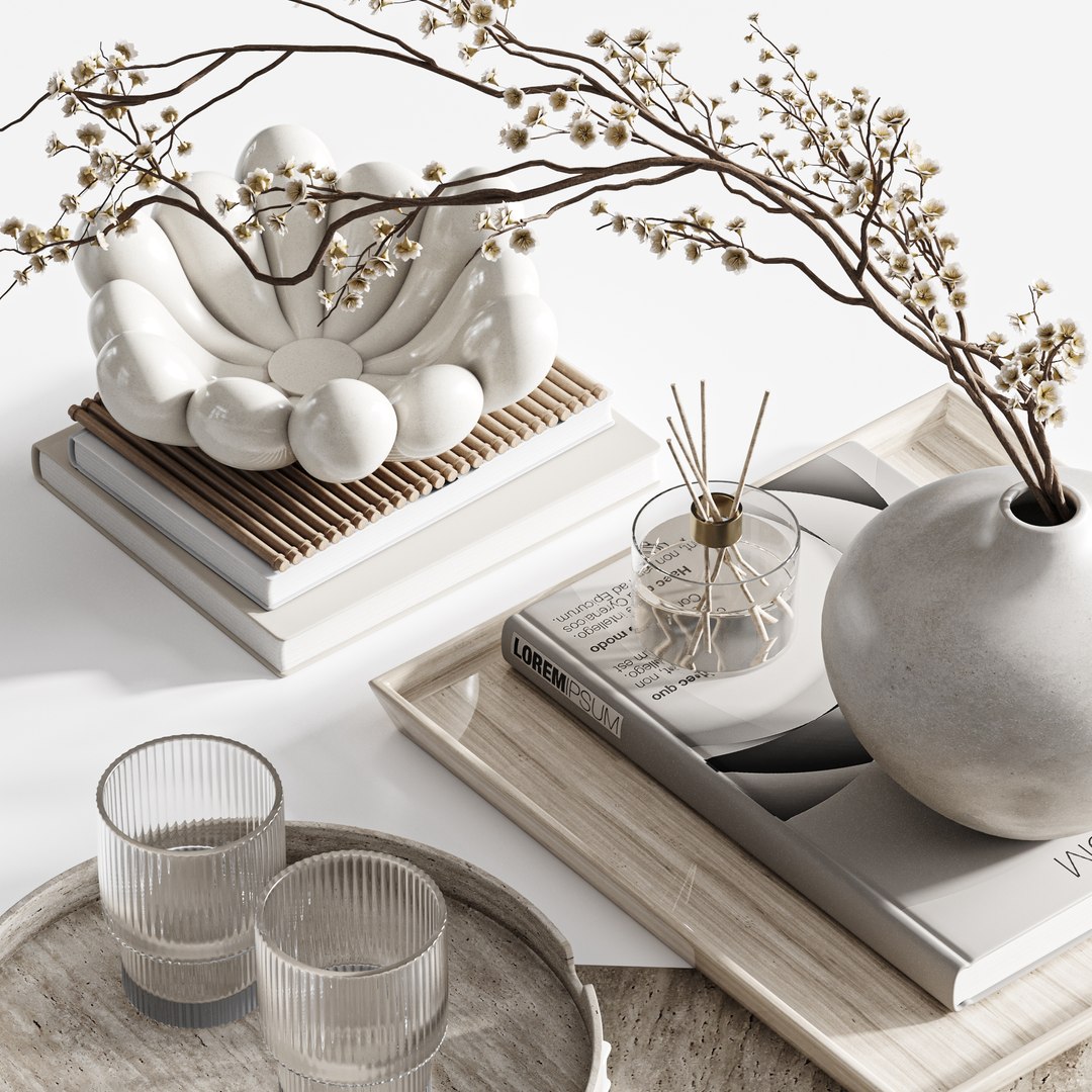 Decorative Set04 3D Model - TurboSquid 2349469