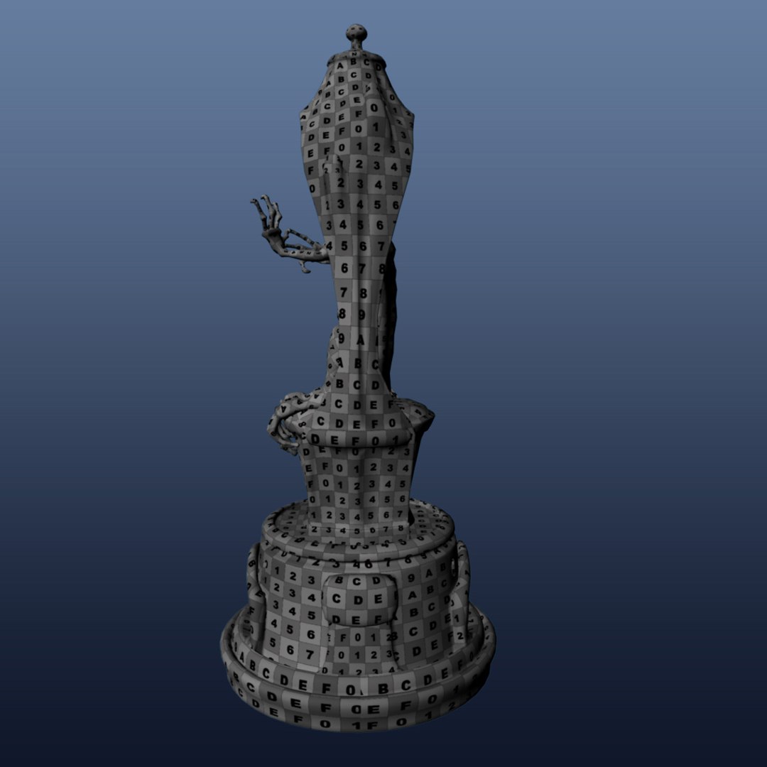 Gargoyle Chess 3d Model