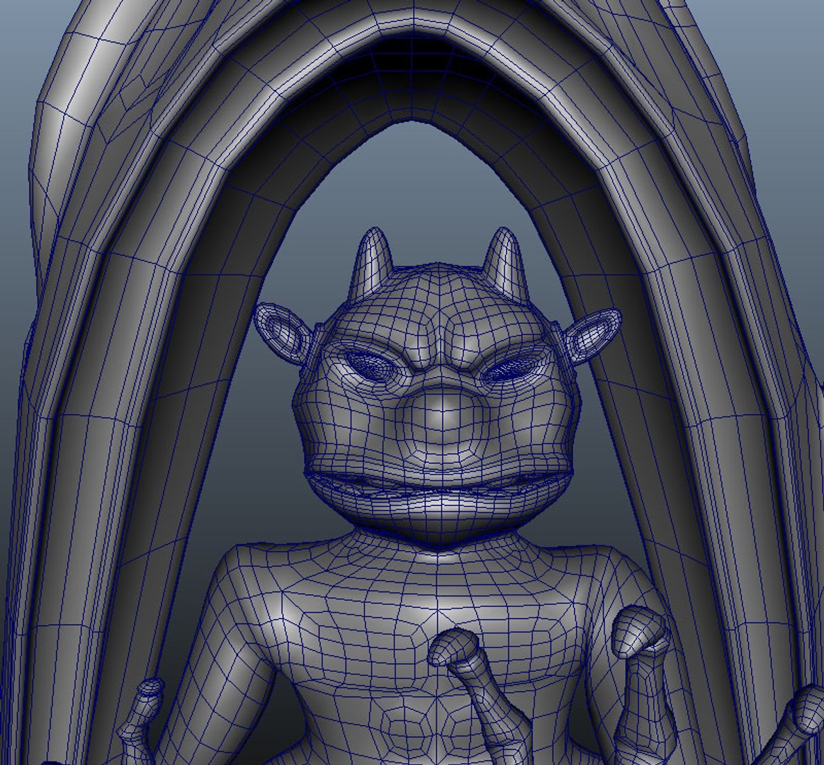 Gargoyle Chess 3d Model