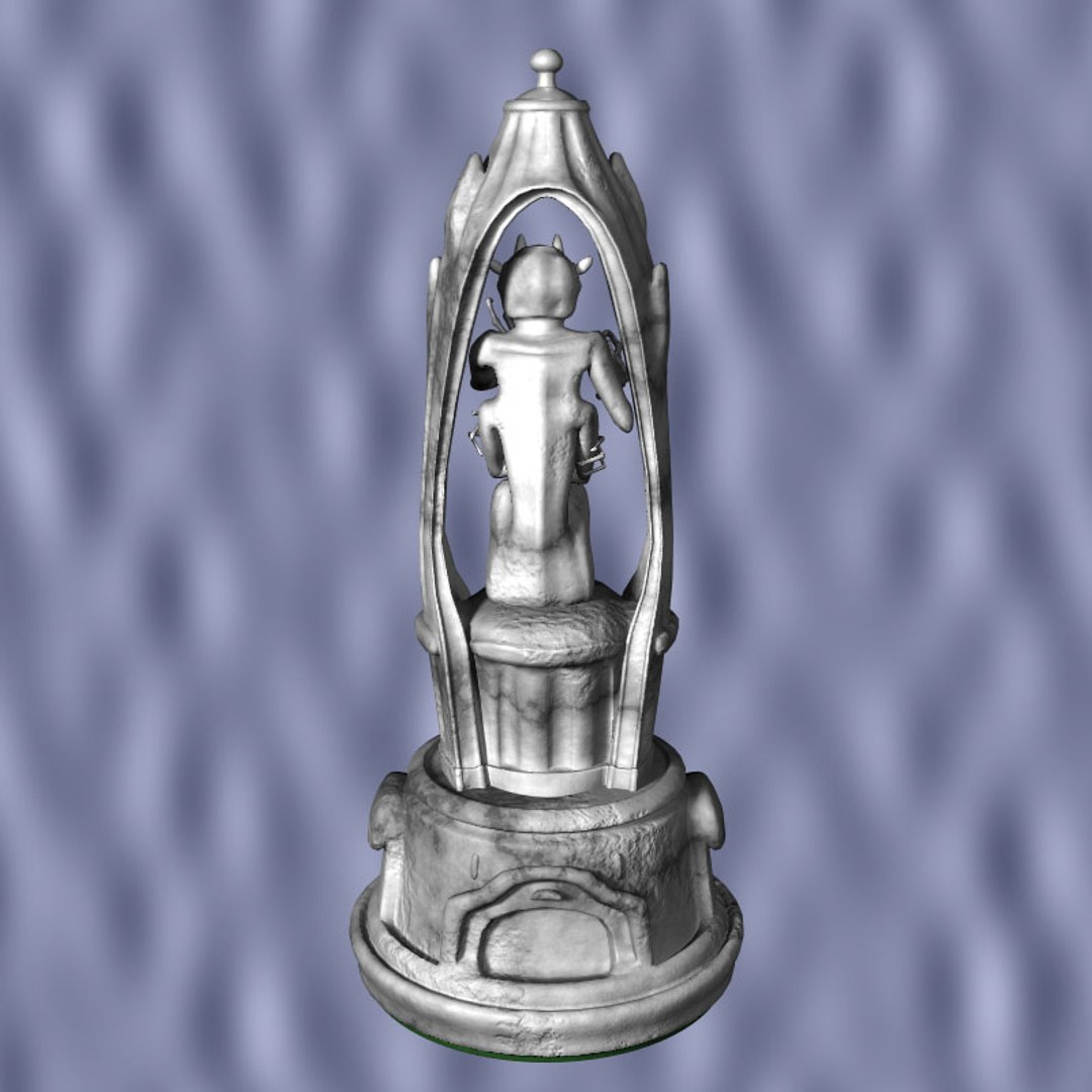 Gargoyle Chess 3d Model