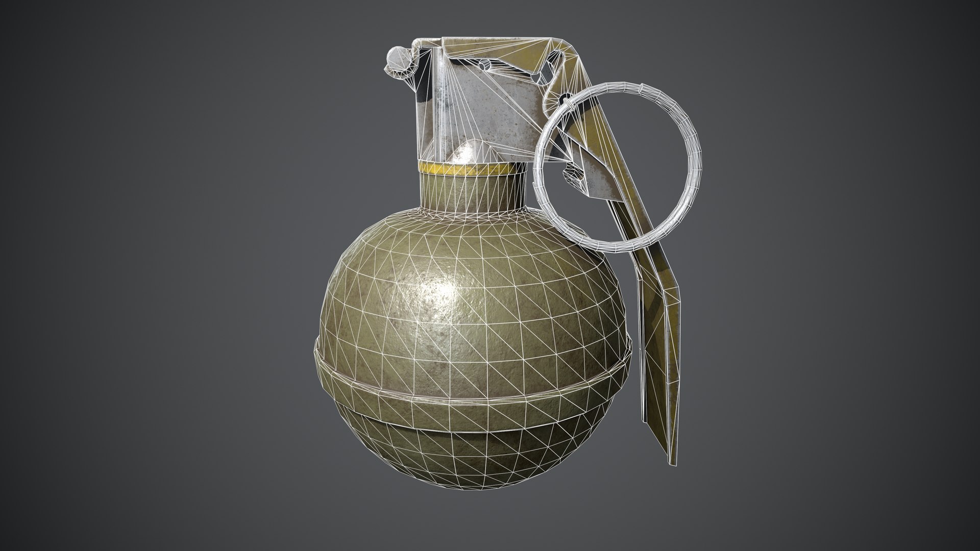 3D Model M67 Grenade - TurboSquid 1644488