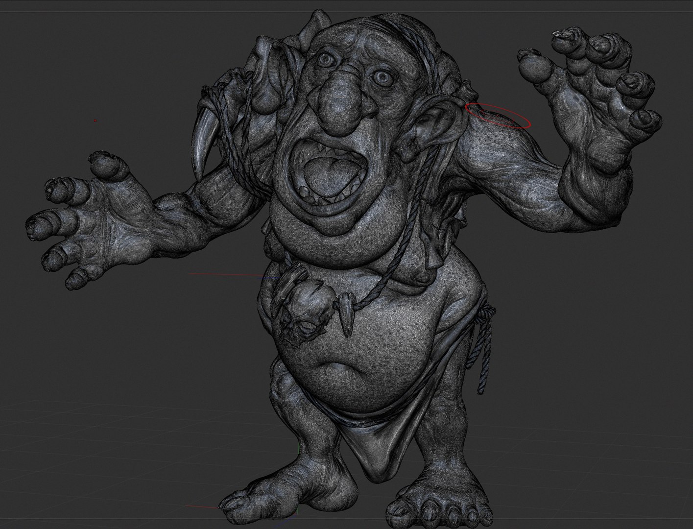 3D Troll 3d Print 8 Poses - TurboSquid 2365993