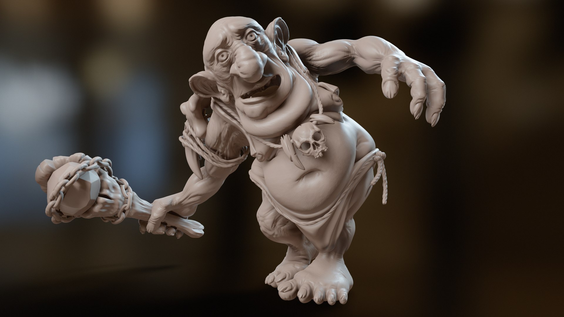 3D Troll 3d Print 8 Poses - TurboSquid 2365993