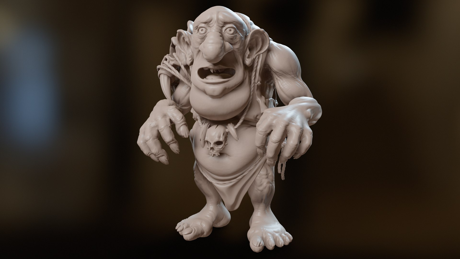 3D Troll 3d Print 8 Poses - TurboSquid 2365993