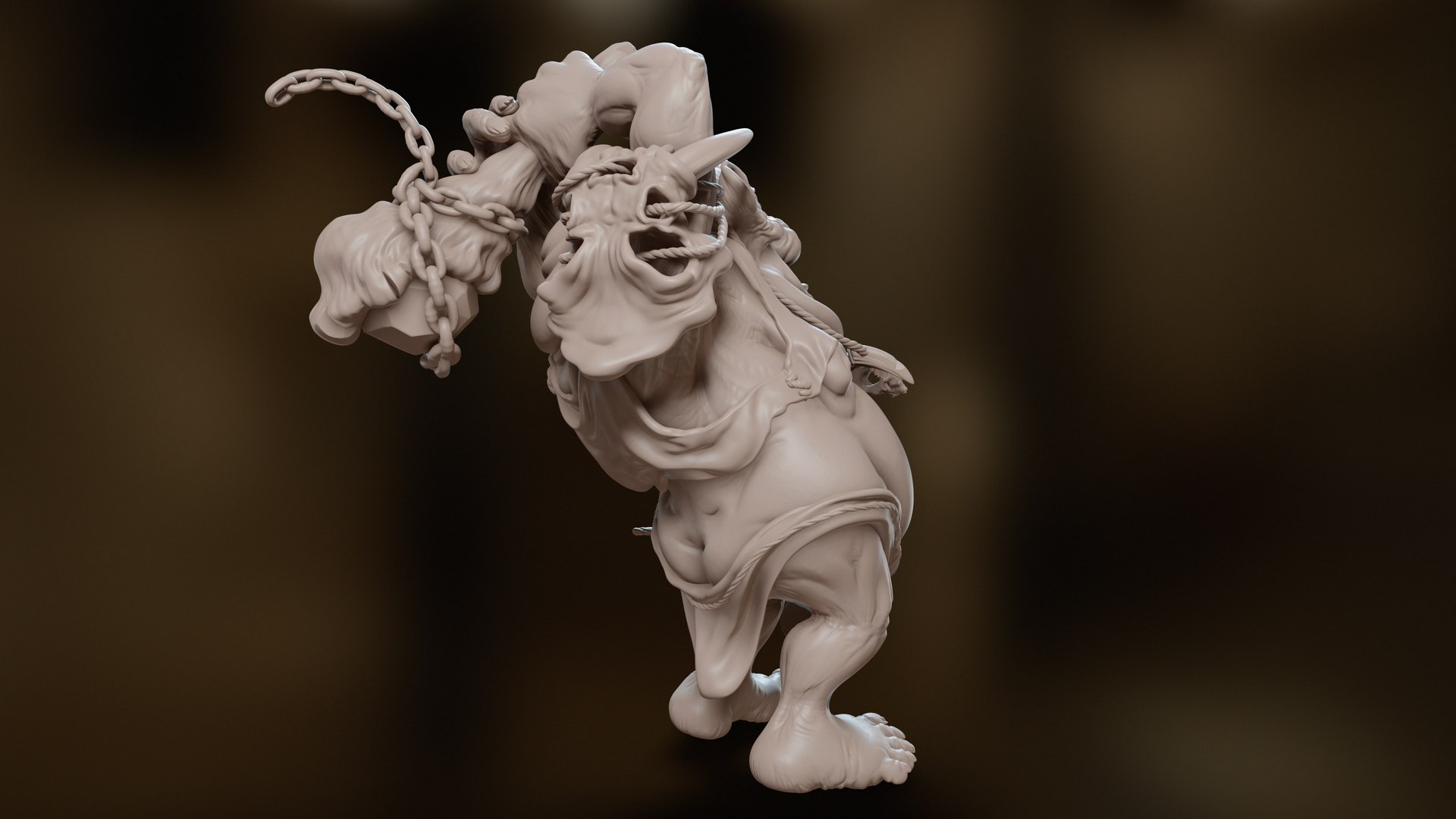 3D Troll 3d Print 8 Poses - TurboSquid 2365993