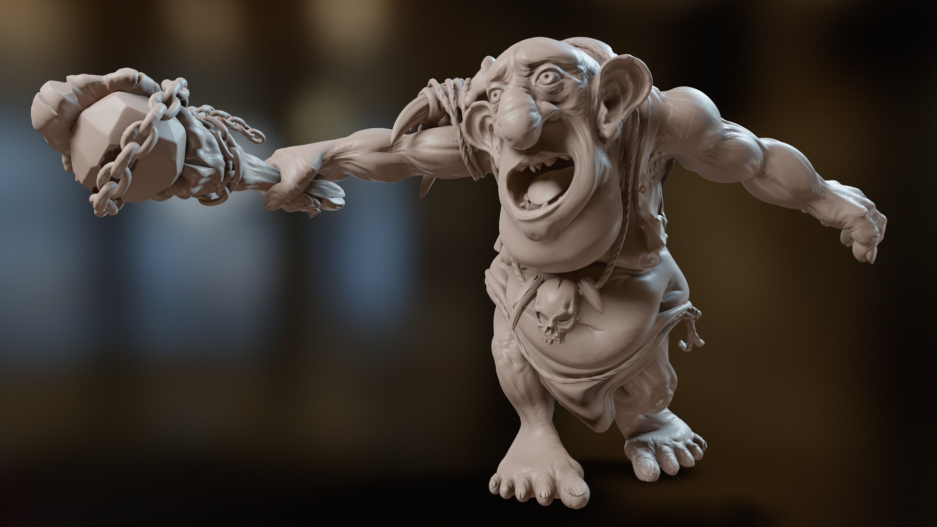 3D Troll 3d Print 8 Poses - TurboSquid 2365993