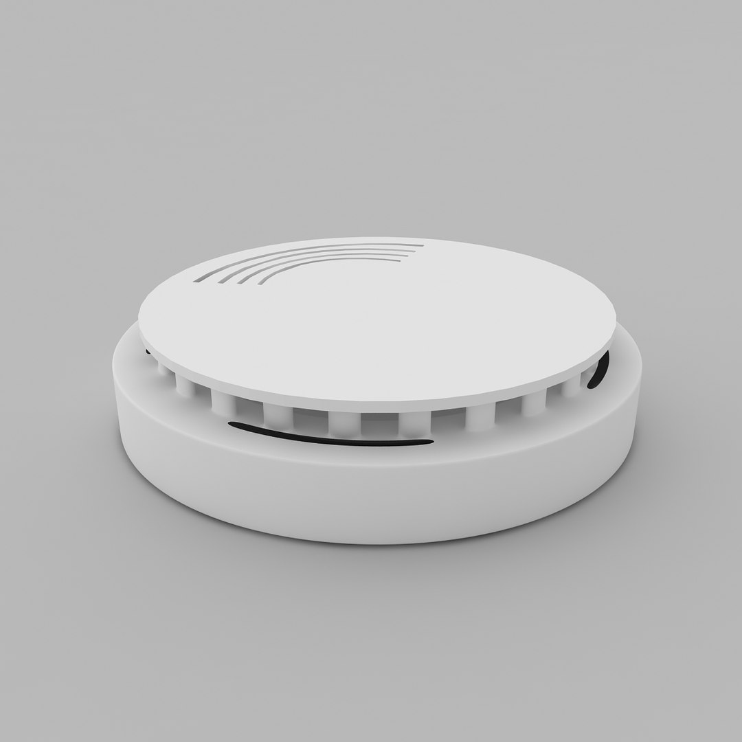 Smoke Detector 3D Model - TurboSquid 1329709