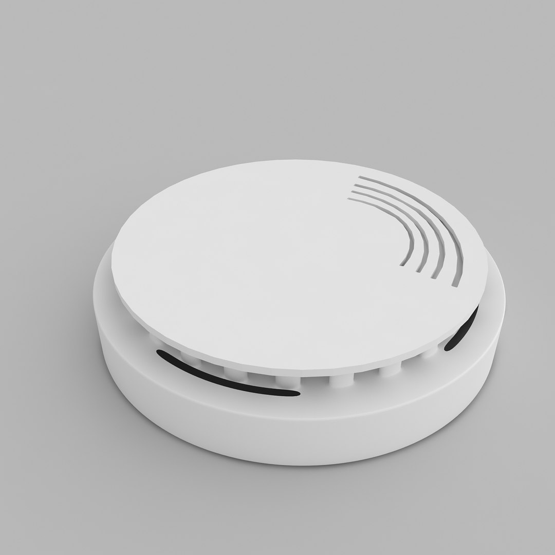 Smoke Detector 3D Model - TurboSquid 1329709