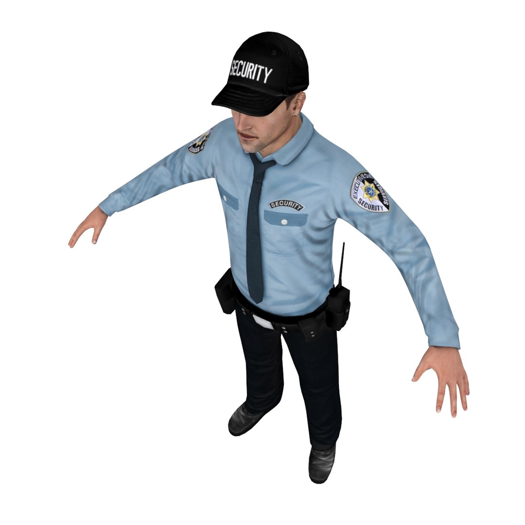 Security Agent 3d Model