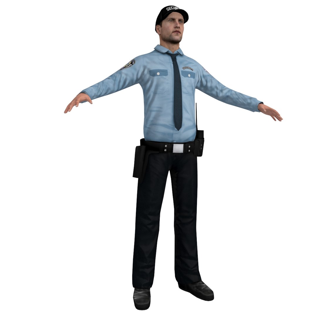 Security Agent 3d Model