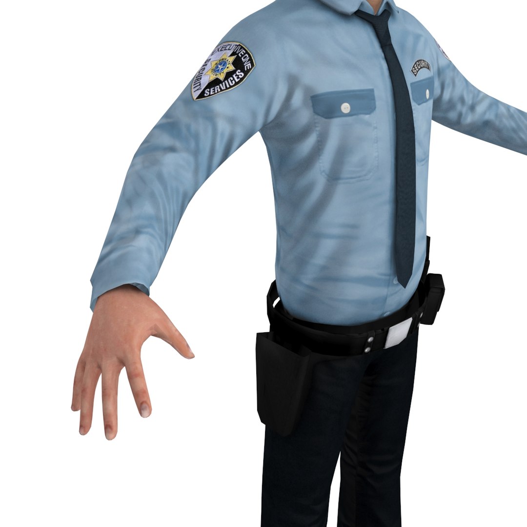 Security Agent 3d Model