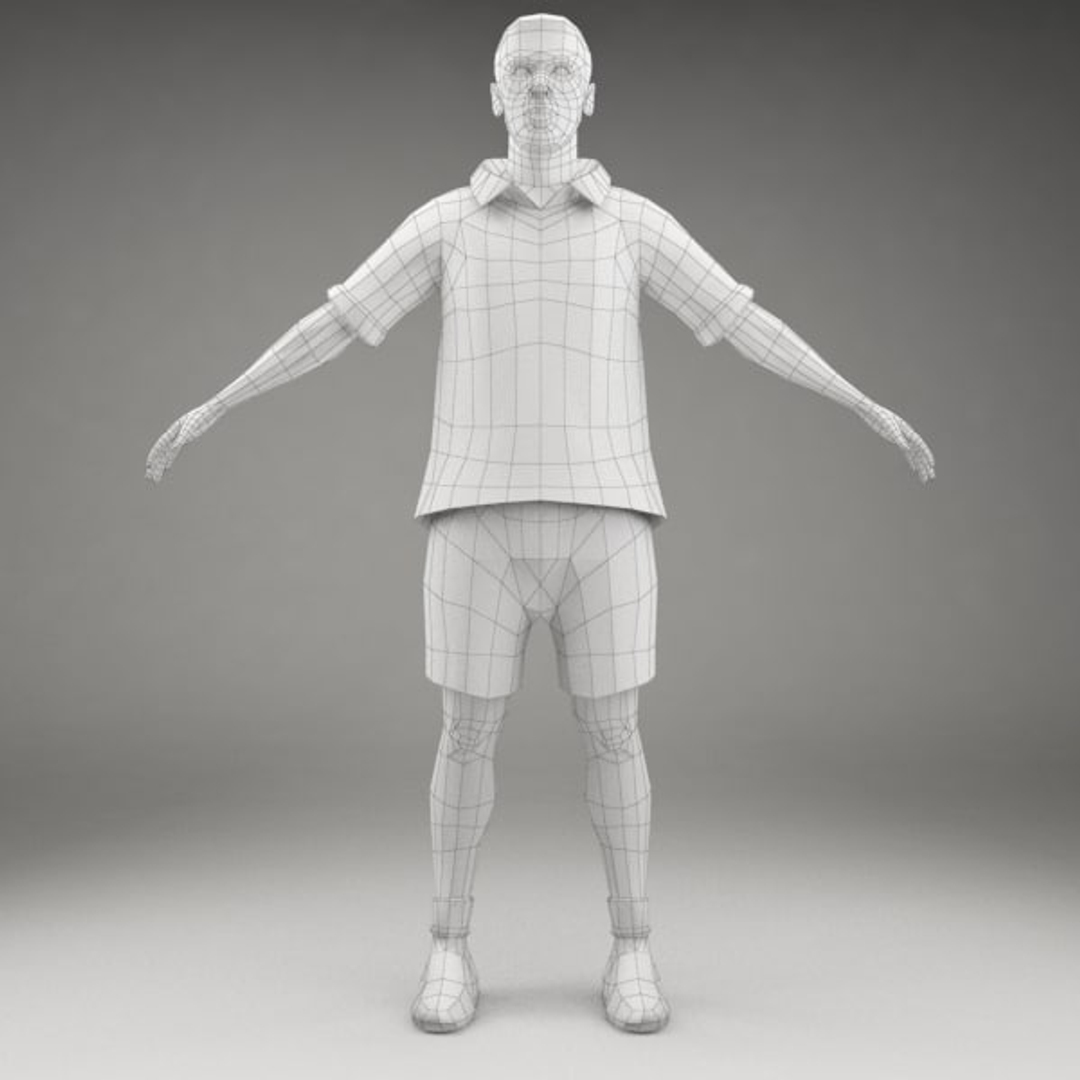 3d model axyz rigged characters