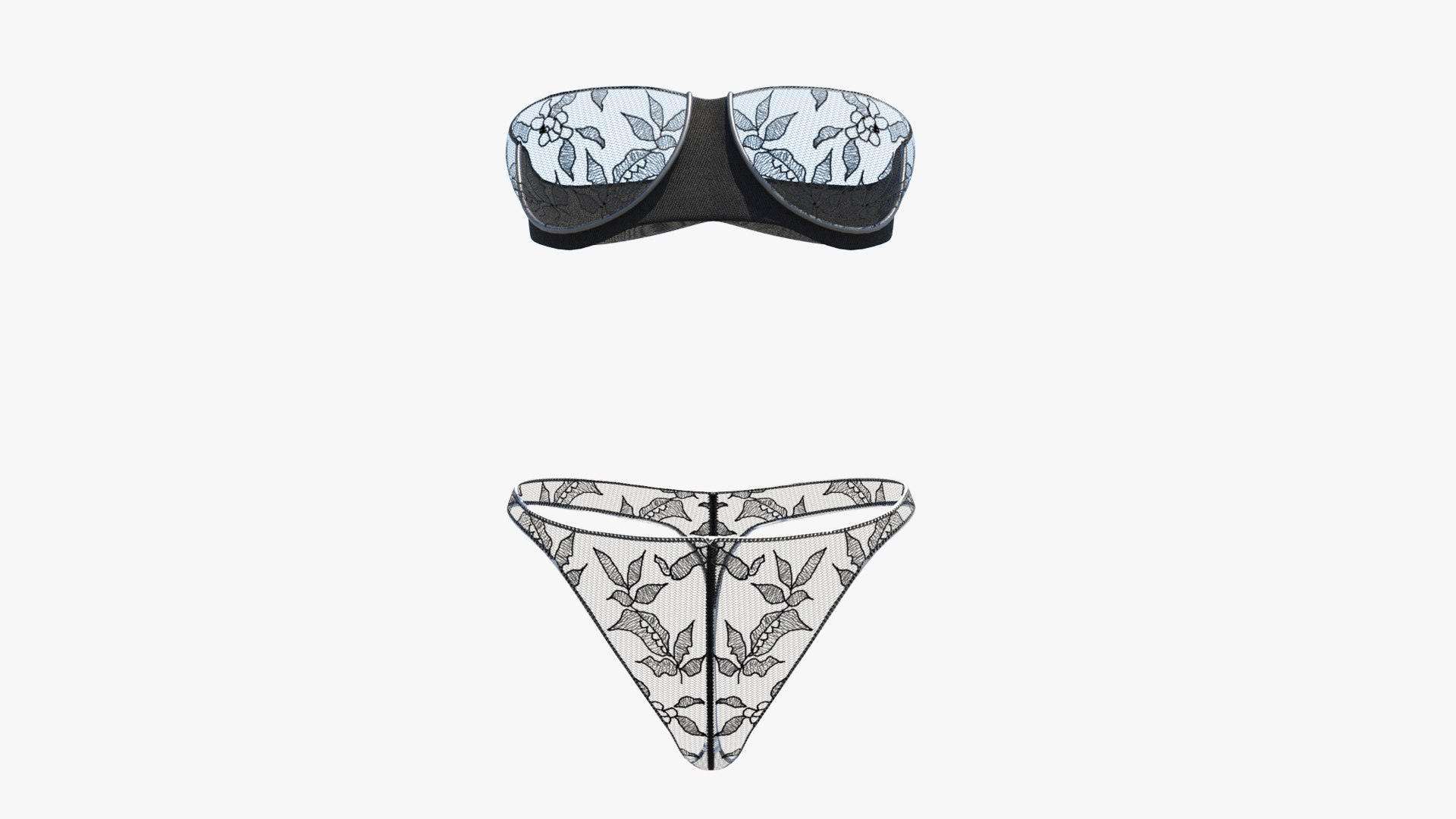 Sexy Lingerie SS26 Model - TurboSquid 2101600