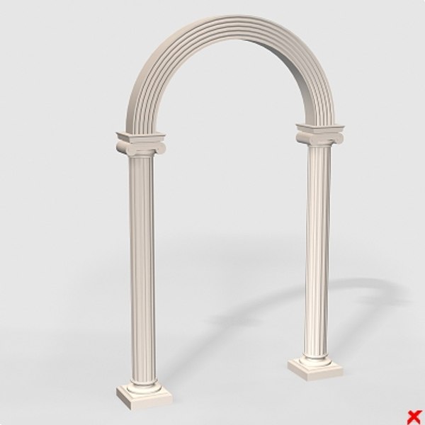 3d arch model