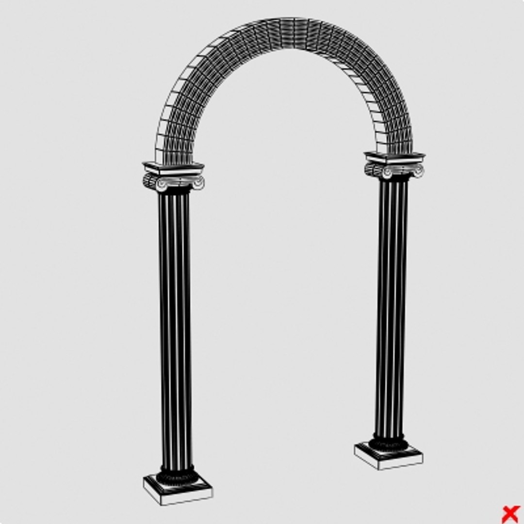 3d Arch Model