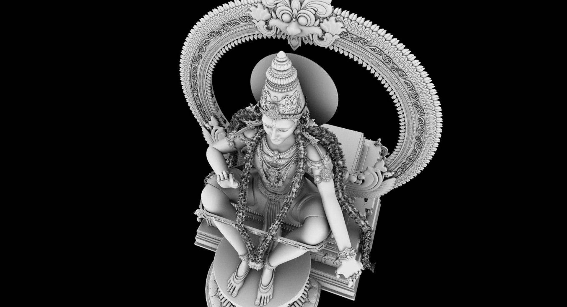3D Sabarimala Swami Ayyappan - TurboSquid 1549009