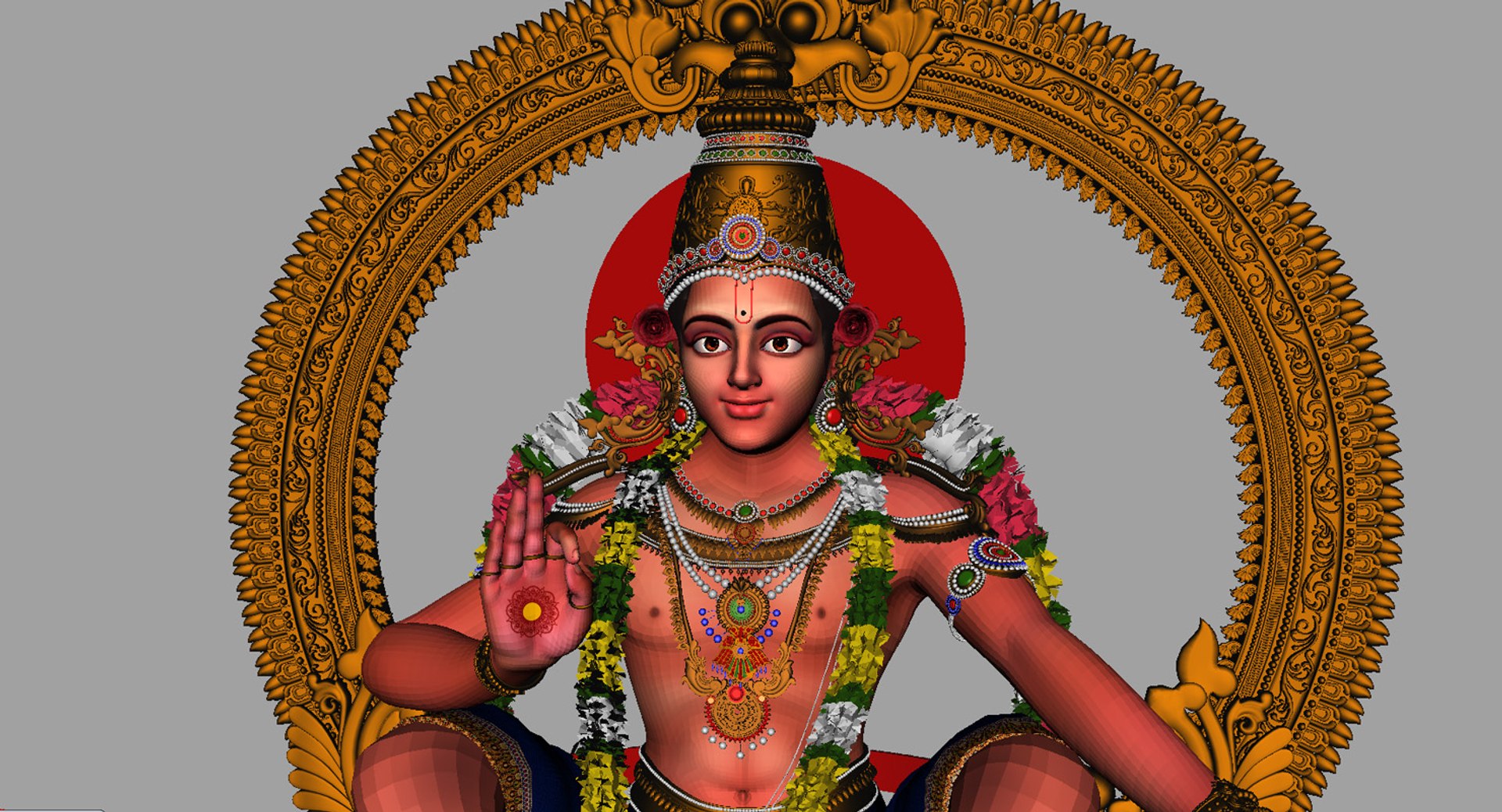 3D Sabarimala Swami Ayyappan - TurboSquid 1549009