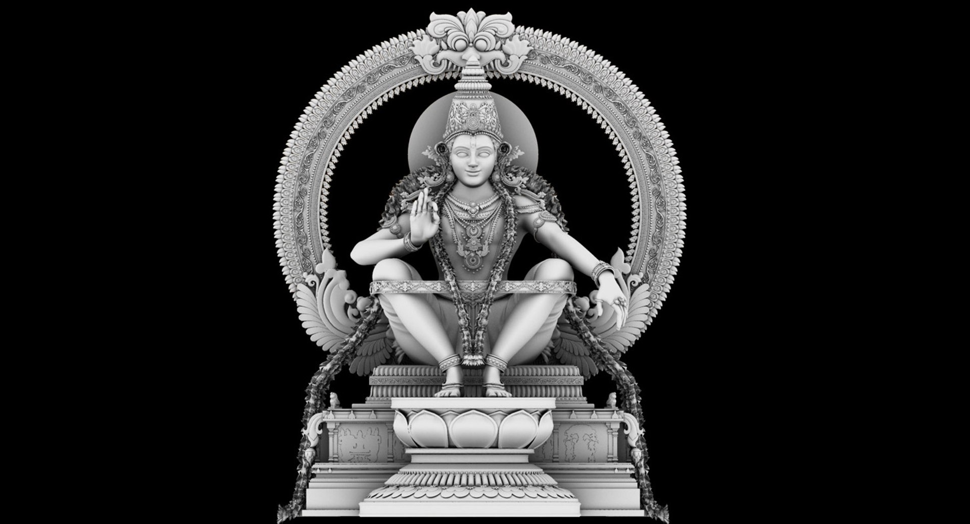 3D Sabarimala Swami Ayyappan - TurboSquid 1549009